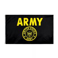 China Custom Polyester Countries Army Flags 3x5ft Eco Frendly CMYK Color Printing for sale