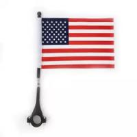 China Polyester Custom Motorcycle Flags Pantone Color Sublimation Car Flag for sale