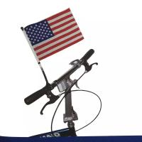 China Polyester Custom Motorcycle Flags Pantone Color Sublimation Car Flag for sale