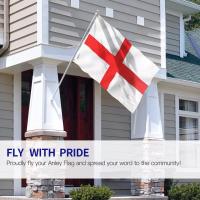 China 3x5ft England Bunting Flags Pantone Color Polyester England National Flag for sale