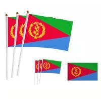 China Custom Logo Small Hand Flags LGBT Flag Portable 14x21cm/20x30cm/30x45cm for sale