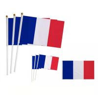 China Custom Logo Small Hand Flags LGBT Flag Portable 14x21cm/20x30cm/30x45cm for sale