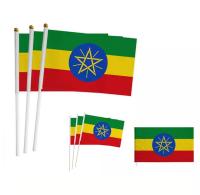 China Custom Logo Small Hand Flags LGBT Flag Portable 14x21cm/20x30cm/30x45cm for sale