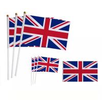China Custom Logo Small Hand Flags LGBT Flag Portable 14x21cm/20x30cm/30x45cm for sale
