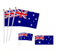 China Custom Logo Small Hand Flags LGBT Flag Portable 14x21cm/20x30cm/30x45cm for sale