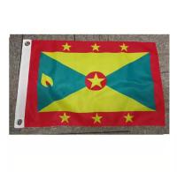 China 30x45cm Custom Boat Flags Pantone Color Brass Grommets Nautical Flag for sale