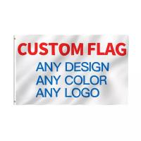 China Pantone Color Polyester World Flags 3x5 Ukrainian National Flag Hanging Style for sale