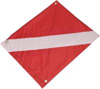 China Polyester Boat Diving Flag Pantone Color Silk / Digital / Sublimation Printing for sale