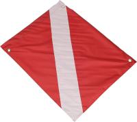China Polyester Boat Diving Flag Pantone Color Silk / Digital / Sublimation Printing for sale