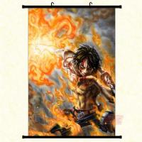 China Custom Canvas Manga Wall Art Banner Cartoon Hanging Chainsaw Man Flag for sale