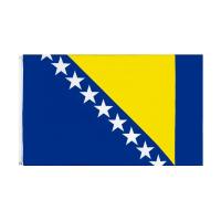 China Fast Delivery 150x90 Cm Polyester World Flags Bosnia And Herzegovina Flag for sale