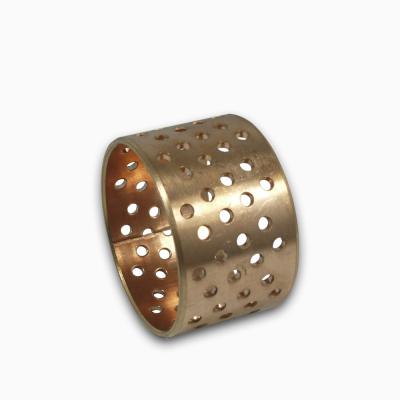 China Copper Solid Lubricating Maintenance Free Bearings Used Machine Part for sale