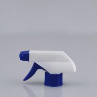 China Blue White 28/410 Hand Water Sprayer Ribbed Foaming Nozzle For Trigger Sprayer for sale