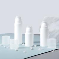 China 5ml 10ml 15ml Polypropylene Airless Pump Bottles No Leakage for sale