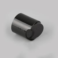 China 28/410 Cosmetic Bottle Caps Black Plastic Bottle Screw Caps No Leakage for sale