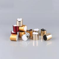 China 24mm 28 Mm Aluminum Disc Top Cap For Cosmetic Bottle No Leakage for sale