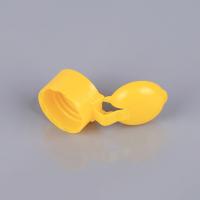 China 24mm Cosmetic Bottle Caps Flip Top Plastic Dispensing Caps for sale