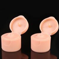 China ODM BPA Free 20mm Flip Top Caps Pink Disc Top Closures for sale