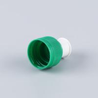China BPA Free Cosmetic Bottle Caps Ribbed 24/410 Push Pull Cap for sale