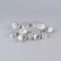 China 18mm 20mm 24mm Cosmetic Bottle Caps Non Spill Aluminum Bottle Lid for sale