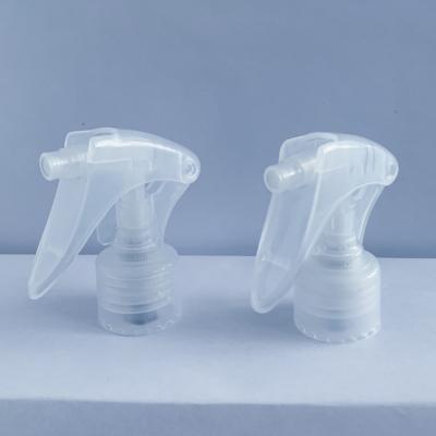 China Transparent Polypropylene Mini Trigger Spray Head 24/410 for sale