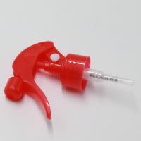 China Disinfectant 24MM 28MM Foaming Trigger Spray Head Red Orange for sale