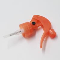 China Disinfectant 24MM 28MM Foaming Trigger Spray Head Red Orange for sale