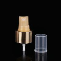 China Gold And Silver Fine Mist Pump Sprayer 24/410 For Water Bottle for sale