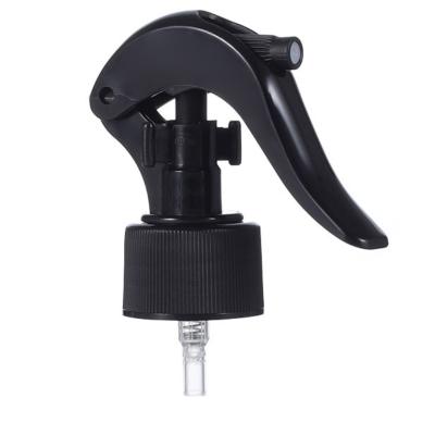 China 24MM Polypropylene Black Mini Trigger Sprayer Normal Clip for sale