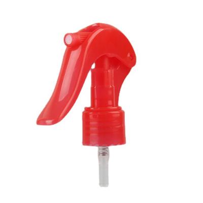 China Red 24MM Mini Trigger Sprayer With Tube Chemical Resistant for sale
