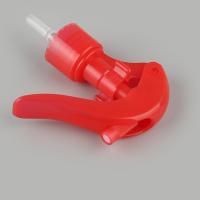 China Red 24MM Mini Trigger Sprayer With Tube Chemical Resistant for sale