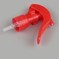 China Red 24MM Mini Trigger Sprayer With Tube Chemical Resistant for sale