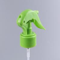 China 24MM Mini Trigger Sprayer Green Fine Mist Spray With Tube for sale