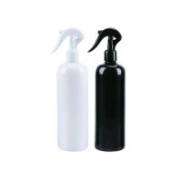 China PET 100ml Trigger Cosmetic Spray Bottles White Black for sale