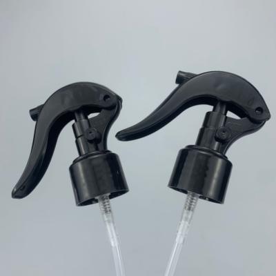 China LinDeer 24/410 Black Mini Trigger Sprayer Pump Prevent Liquid Leakage for sale