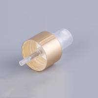 China Transparent Plastic Fine Mist Spray Nozzles 24/410 Gold Sprayer Pump for sale