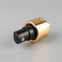 China Perfume Aluminum Gold Black Fine Mist Sprayer 24/410 28/410 for sale