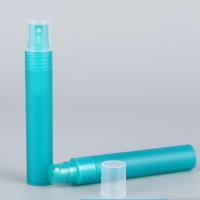 China Blue Polypropylene Pen Perfume Spray Bottle 10ml Prevent Liquid Leakage for sale
