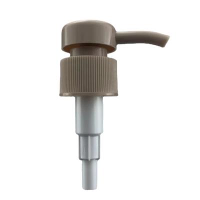 China Brown Lotion Dispenser Pump PP 24MM Spray Bottle Pump for sale