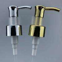 China Silver Gold 24MM Aluminum Lotion Pump Dispenser Anodized for sale