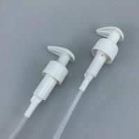 China White Polypropylene Empty Lotion Dispenser Pump 24MM ODM for sale