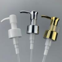 China 24MM Gold Lotion Dispenser Pump Aluminum Perfume Sprayer for sale