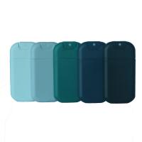 China PP 20ml Perfume Credit Card Spray Bottle Screen Printing for sale