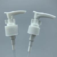 China Normal Plastic White 24mm Lotion Dispenser Pump For Cans for sale