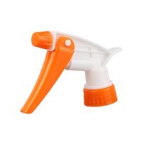 China 28/400 Plastic Yellow Blue Red Trigger Spray Nozzles With Plastic Bottle for sale