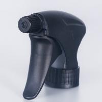 China PP Black 24MM Plastic Spray Nozzle Trigger White Prevent Water Leakage for sale