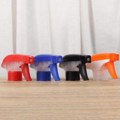 China 28MM Plastic Foaming Trigger Spray Head Red Blue Black Orange for sale