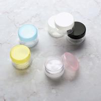China ODM 10ml Cosmetic Cream Jar Empty Plastic Jars With PP Cap for sale