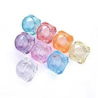 China 5ml Small Plastic Cosmetic Cream Jars With Lids Refillable Portable for sale
