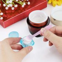 China 5ml Small Plastic Cosmetic Cream Jars With Lids Refillable Portable for sale